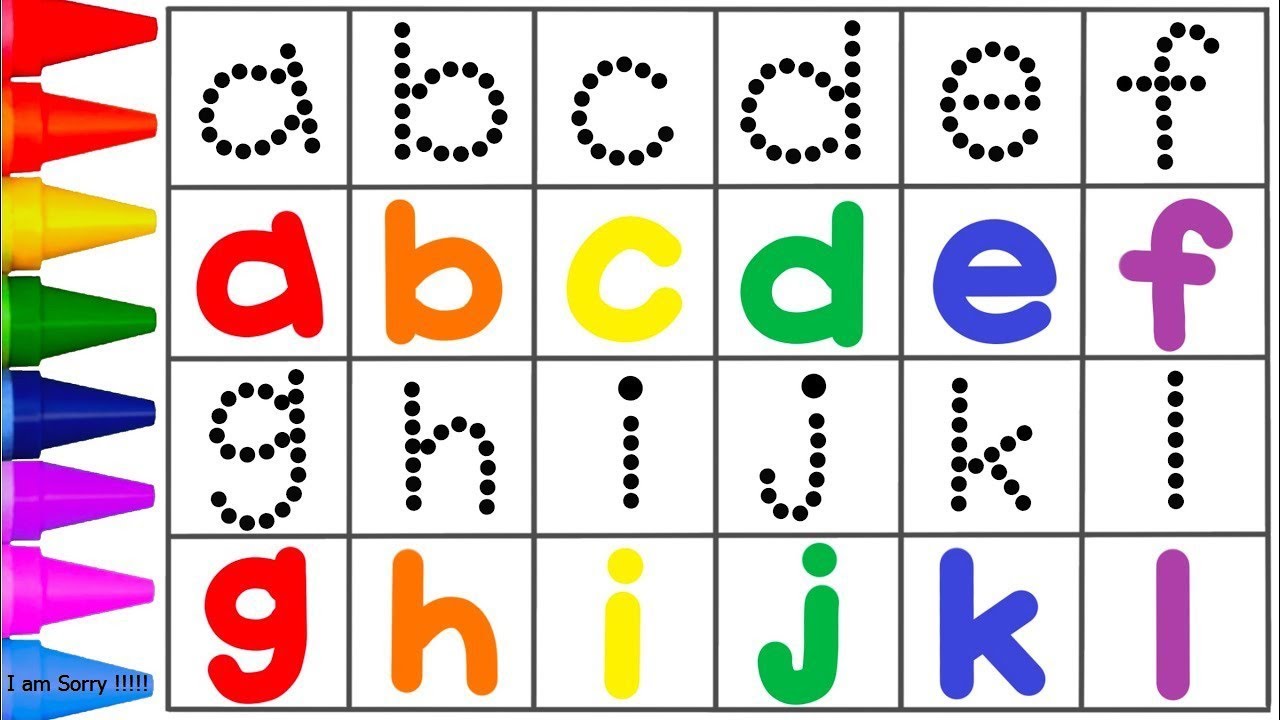 ABC Phonic song for kids A for Apple B for Ball C for Cat Nursery ...