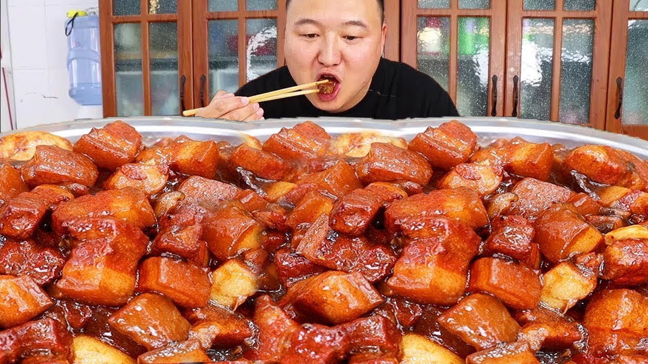 8 Pounds Of Pork Belly, Make ”Taiwanese Braised Pork Rice”, Fat But Not ...