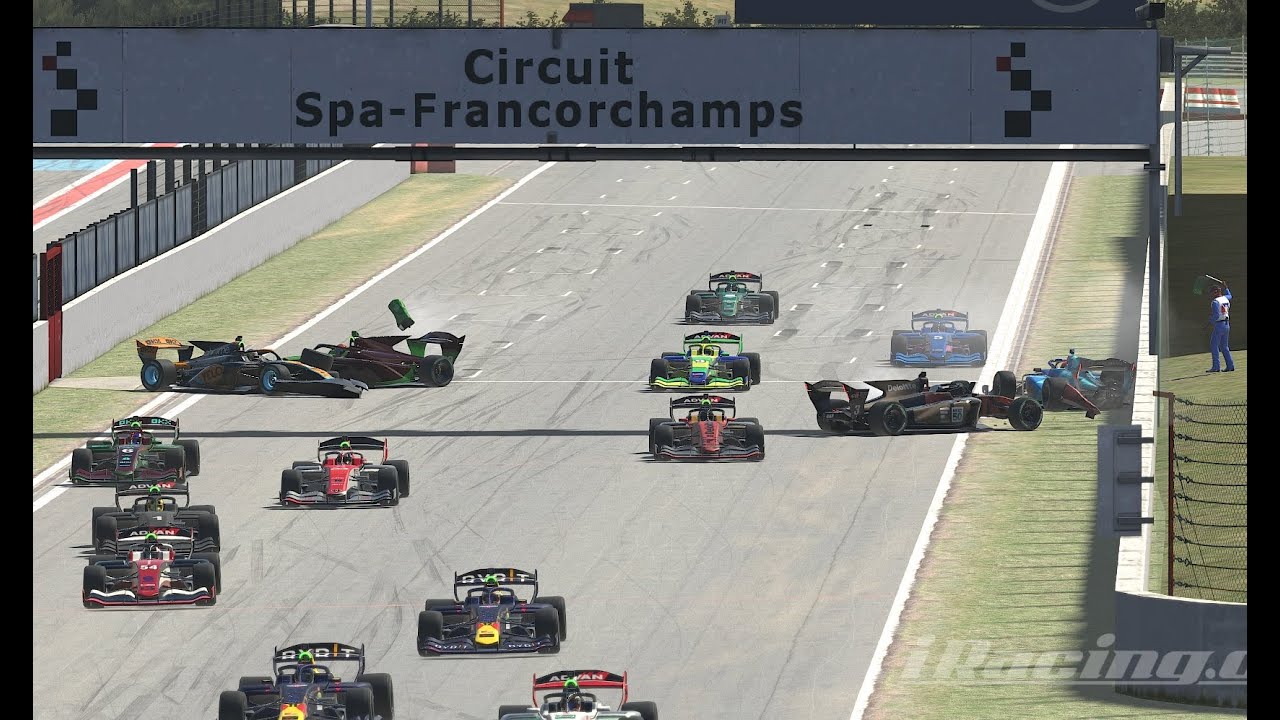 iRacing Motorsport Simulator - Super Formula SF23 - Spa - 15 min race ...