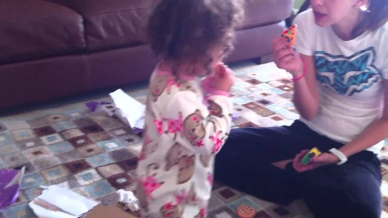 Kayley gets a turd for Christmas - YouTube