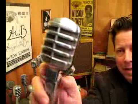 ElectroVoice EV 611 Mercury Dynamic Machine Age Elvis Style Microphone ...