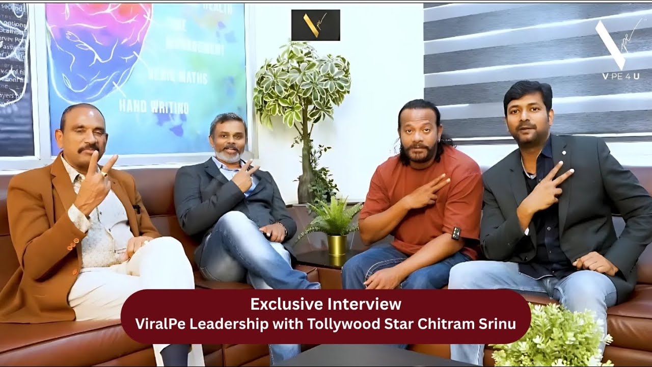Exclusive Interview | ViralPe Leadership with Tollywood Star Chitram ...