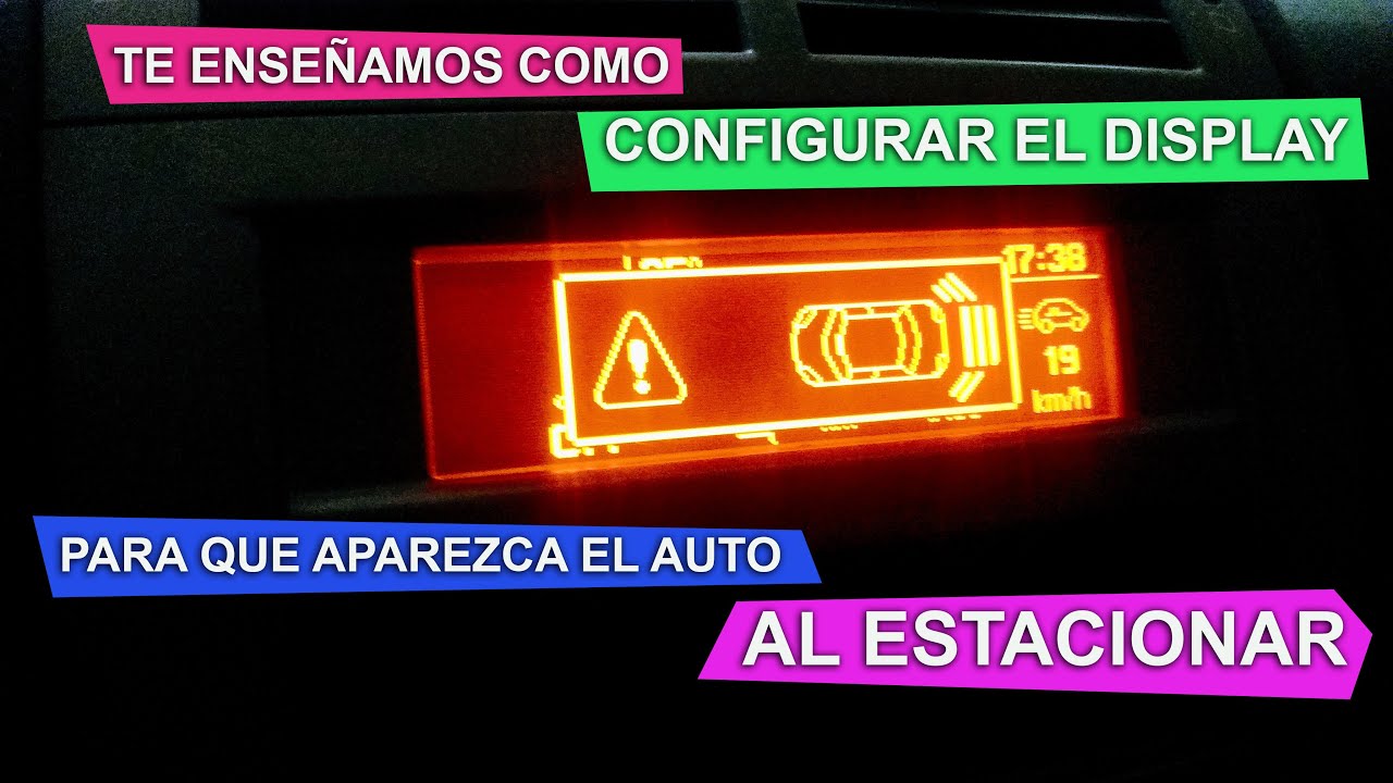 Habilitar ayuda visual al estacionamiento peugeot - YouTube