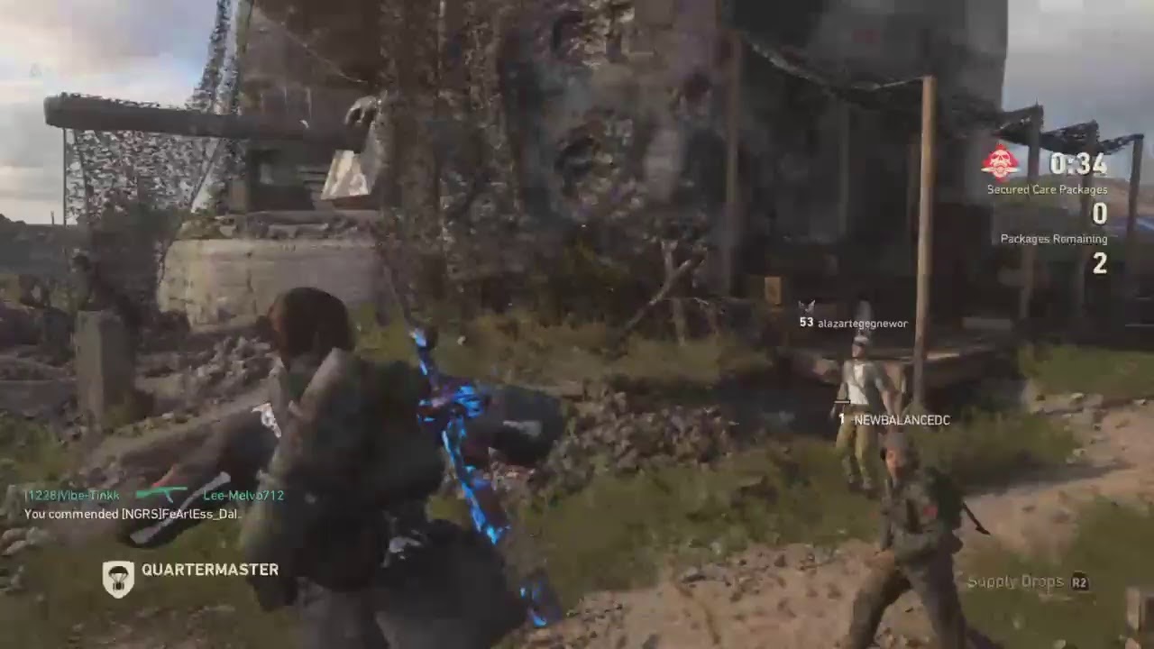 Doing random stuff #2 (COD:WW2) - YouTube