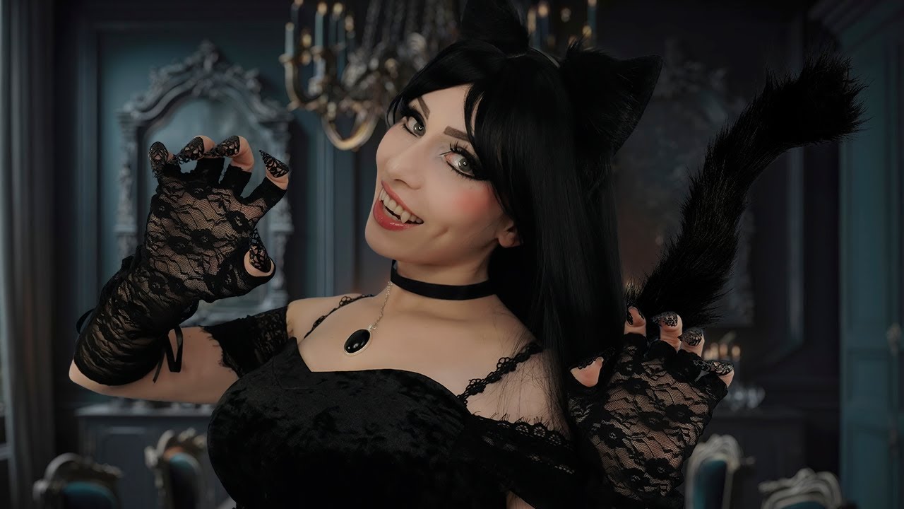 ASMR Cat girl | Let me hypnotize you! Meow! (Positive affirmation ...