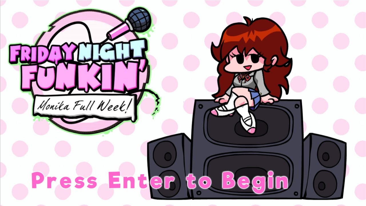 DDLC Plus Celebration! FNF VS Monika Full Week - YouTube