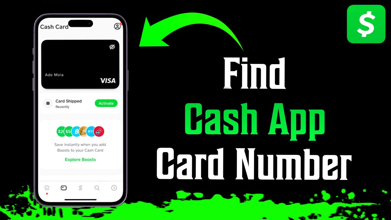 How To Find Cash App Card Number - YouTube