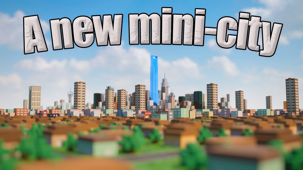 A new MINI-CITY in (Teardown) - YouTube