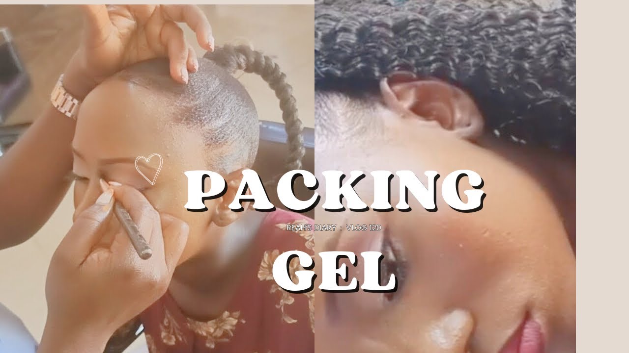 This packing gel hairstyle is insane. Step by step tutorial for a sleek ...