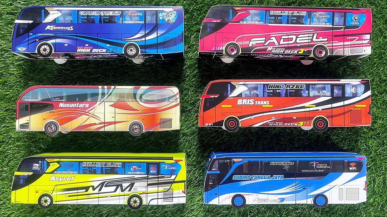 Telolet Basuri, Bus Nusantara, Bus Kalebas Al Hajj, Bus Fadel Ramisya ...