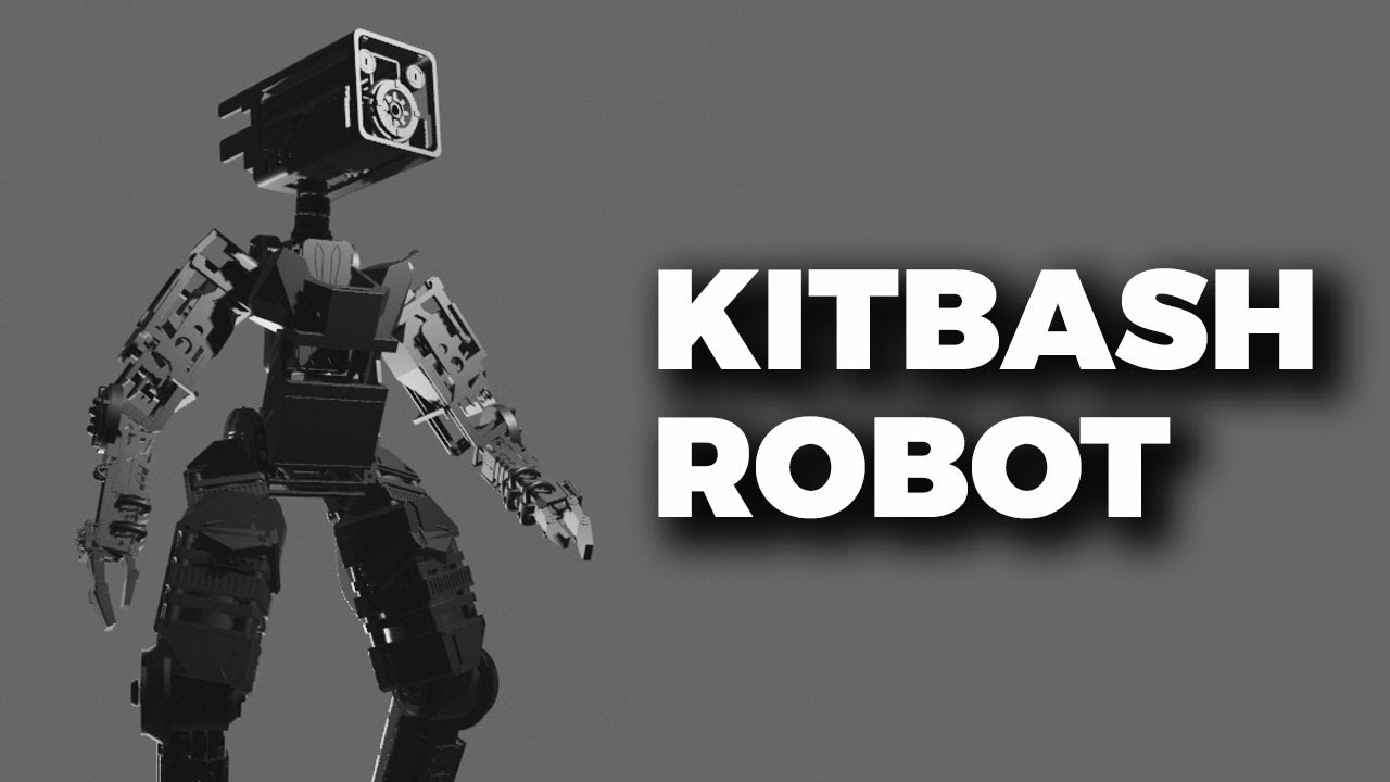 Kitbashing a Small Robot | Hardsurface [014] - YouTube