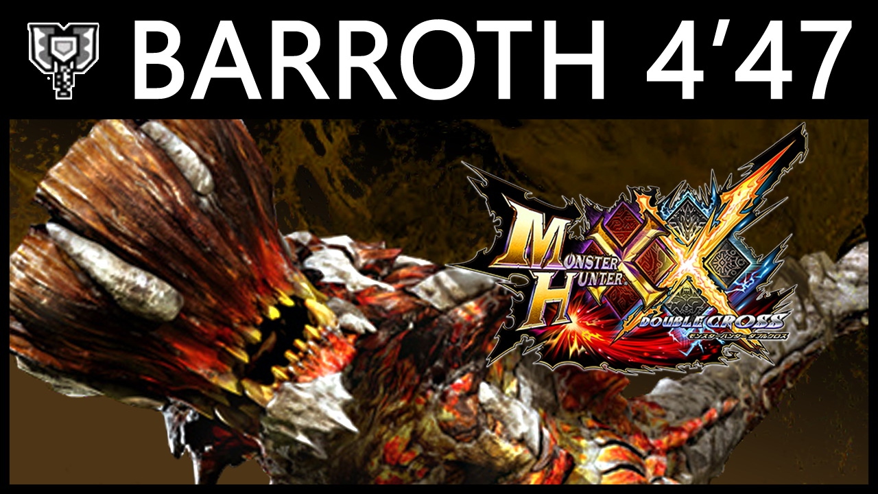 MHXX Demo Barroth solo (Brave Charge Blade) - 4'47 - YouTube
