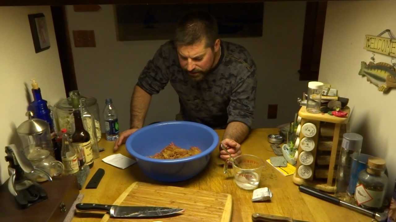 Pig Jerky Part 1 - YouTube