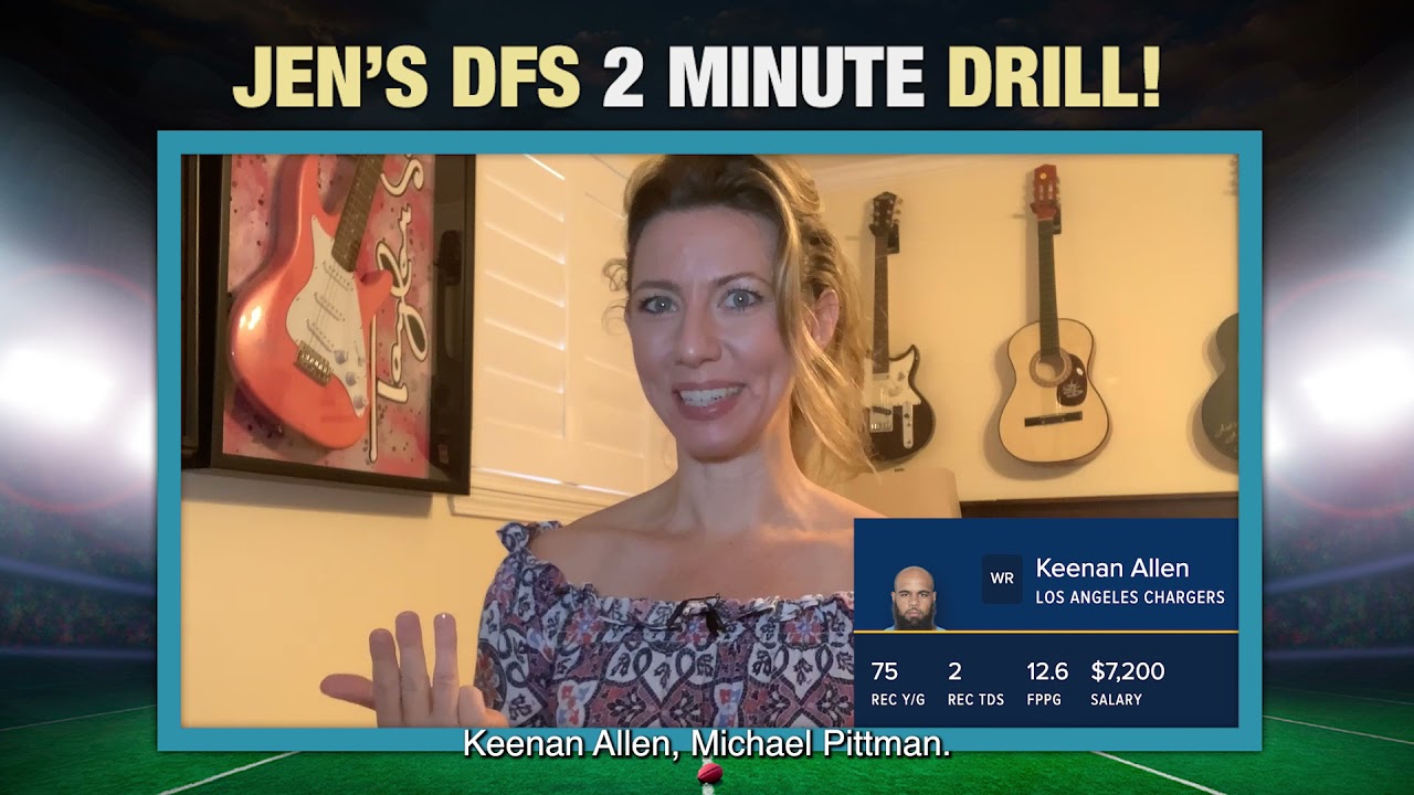 Jen Piacenti's Week 10 DFS Picks - YouTube