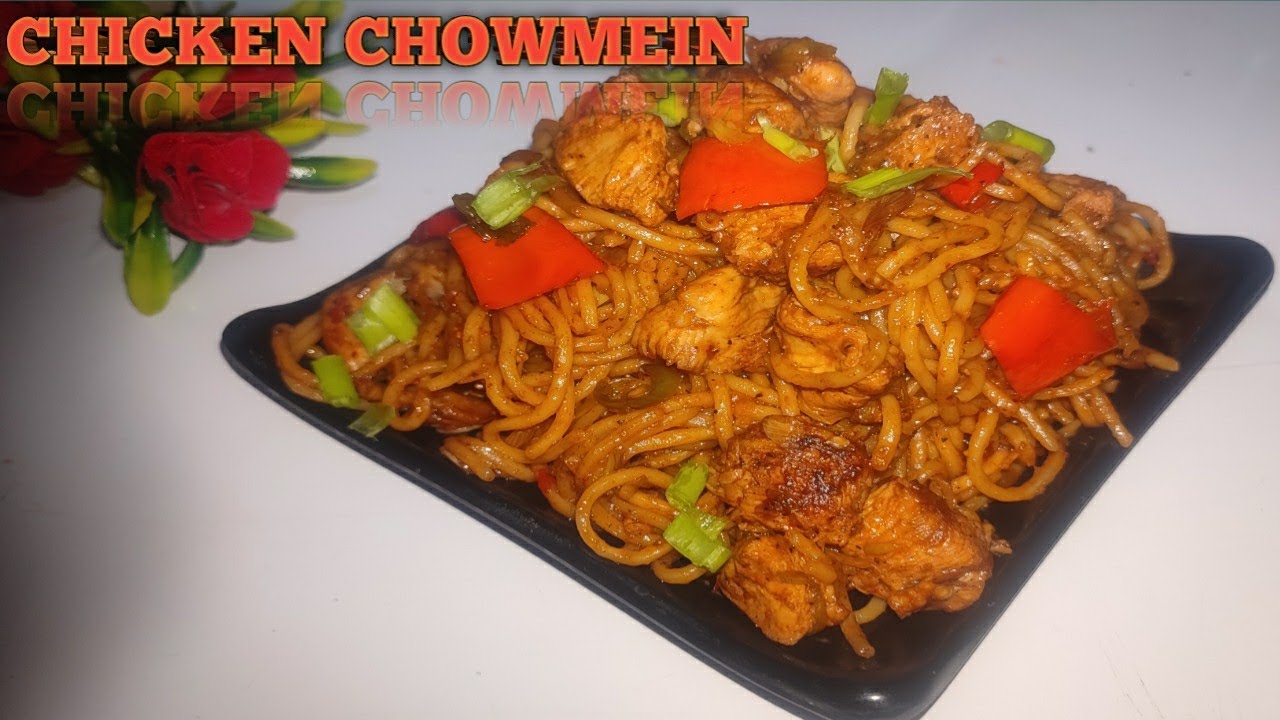 CHICKEN NOODLES RECIPE | चिकन चाऊमीन | CHICKEN CHOW MEIN RECIPE ...