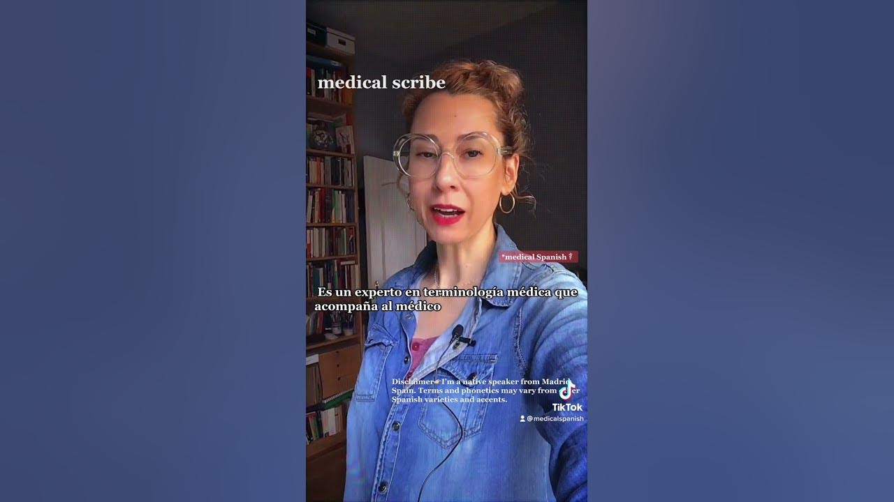 How To Say MEDICAL SCRIBE In Spanish YouTube how-to-say-medical-scribe-in-spanish-youtube