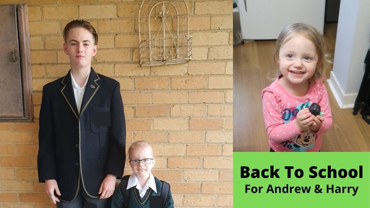 ANDREW & HARRY GO BACK TO SCHOOL AFTER ISOLATION | Large Family of 13 ...