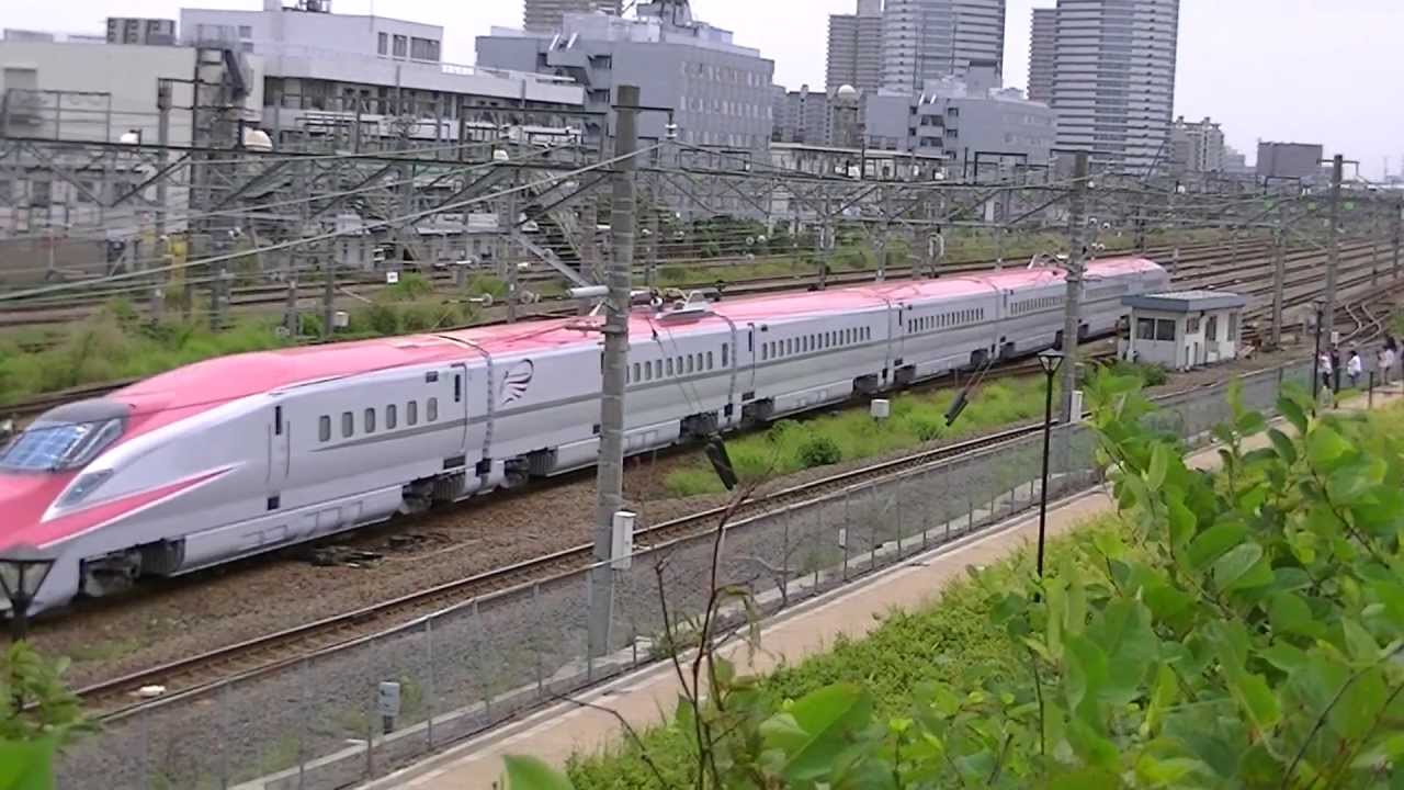 [FHD] EH200-22牽引 E6系 【Z9編成】 甲種輸送 【9781レ】 新鶴見信号所発車 - YouTube