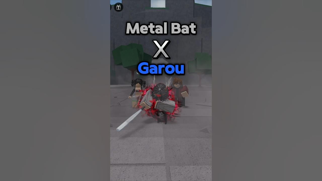 Metal Bat X Garou Combo || The Strongest Battleground #thestrongestbattlegrounds #roblox #pvp ...