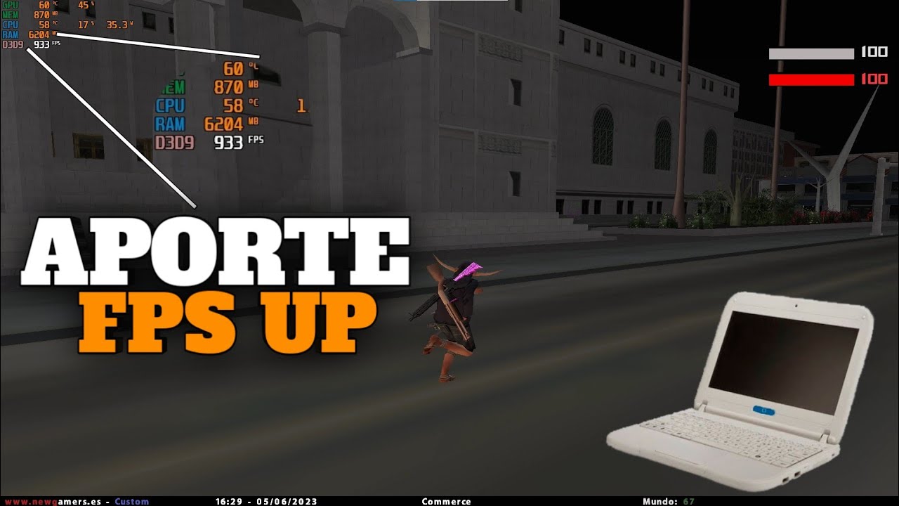 APORTE BAJOS RECUSROS CANAIMERO GTA SAMP +300 FPS - YouTube
