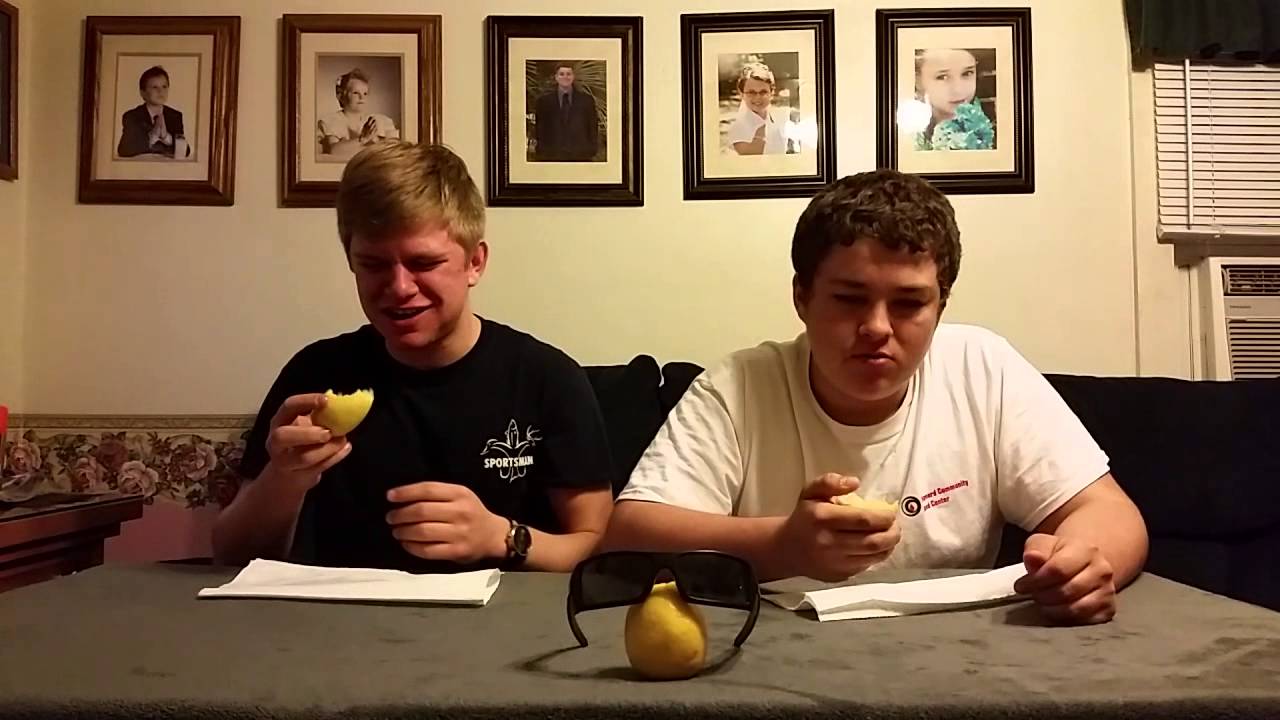 Squeezing the lemons challenge - YouTube