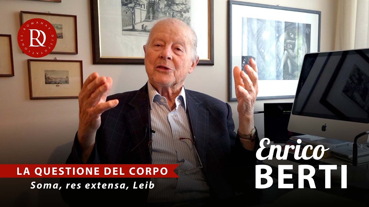 La questione del corpo in Aristotele - Enrico Berti - YouTube