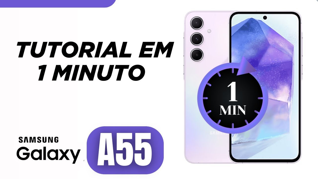 Qual o chipset vem integrado no Samsung Galaxy A55 - YouTube