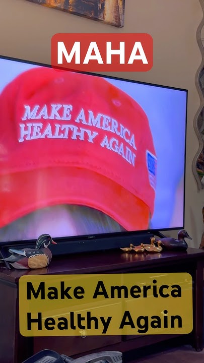Make America Healthy Again! #maha #healthy#ytshorts #viralvideo#america ...