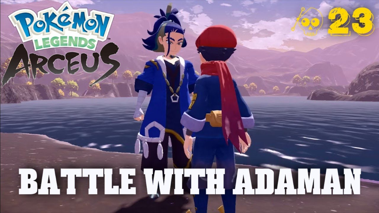 Battle with Adaman – Pokémon Legends: Arceus (Ep 23) - YouTube