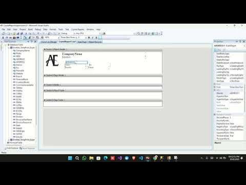 Creating a Crystal Report (Rpt) with MSSQL Database Connection & Conditional Formatting - YouTube