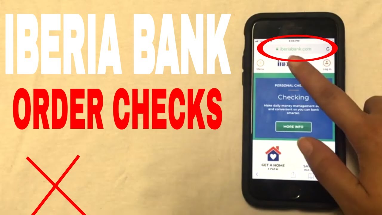 3 Ways To Order Iberia Bank Replacement Checks 🔴 - YouTube