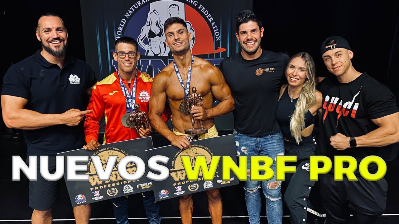 Ahora sí... CULTURISTAS PROFESIONALES en WNBF FRANCE l 5 WEEKS OUT ...