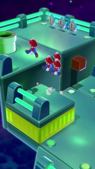 Super Mario 3D World - World 4-3 (Beep Block Skyway) ️🎮🕹️😉 #nintendo #gamer #shorts - YouTube