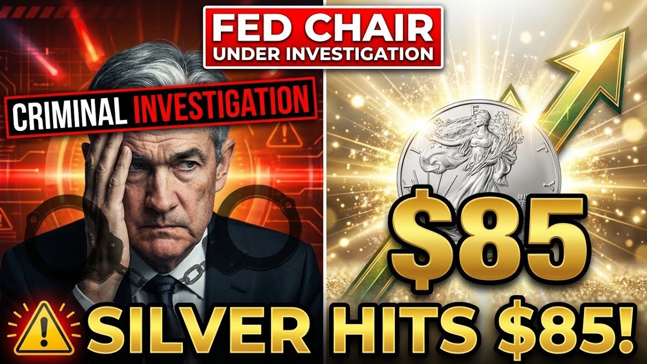 BREAKING: Fed Chair Under Criminal Investigation, Silver EXPLODES to ...