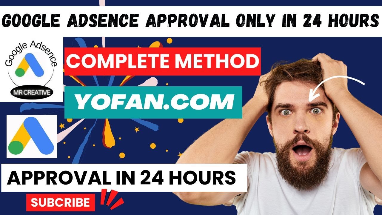 Free Free Unlimited AdSense Approval New Method 2024 | How to Get Fast ...