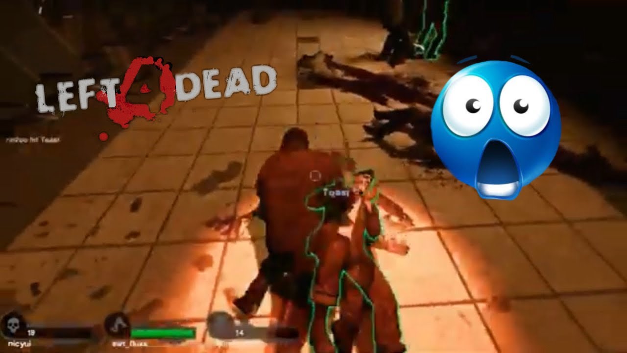 4 noobs play left 4 dead against pros - YouTube