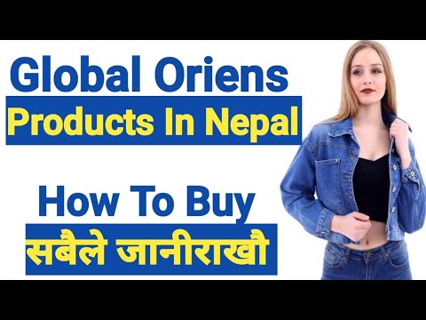 Global Oriens Products In Nepal ! How To Buy - YouTube