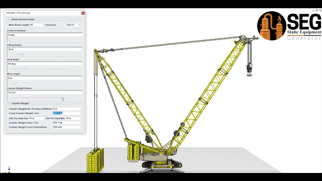 LIEBHERR 11350 (S, SL, SLD and SLDB) iLogic Assembly - YouTube