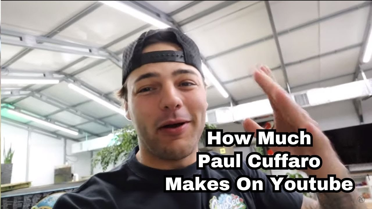 How Much Does Paul Cuffaro Earn From YouTube Newest In March 2024? Here ...