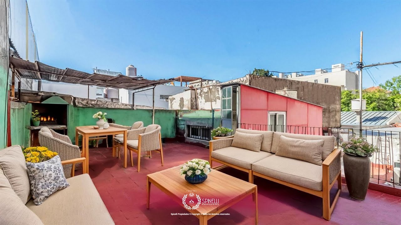 Venta departamento ph 4 ambientes 82M² Balvanera / Almagro patio ...