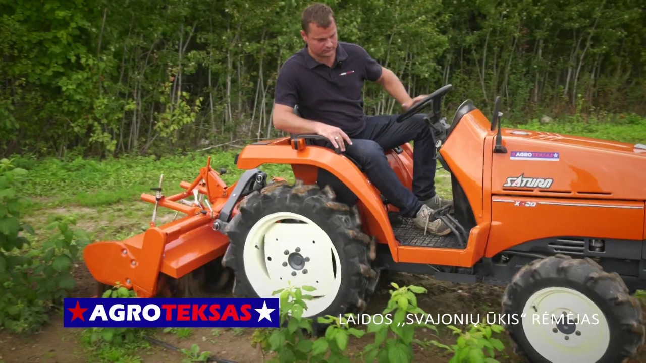 mini traktoriai_agroteksas - YouTube