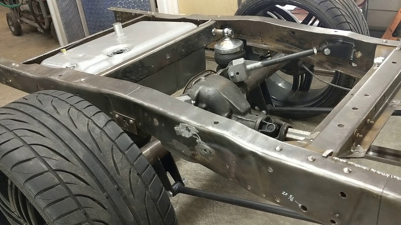 1969 Ford F100 4-Link Project - YouTube