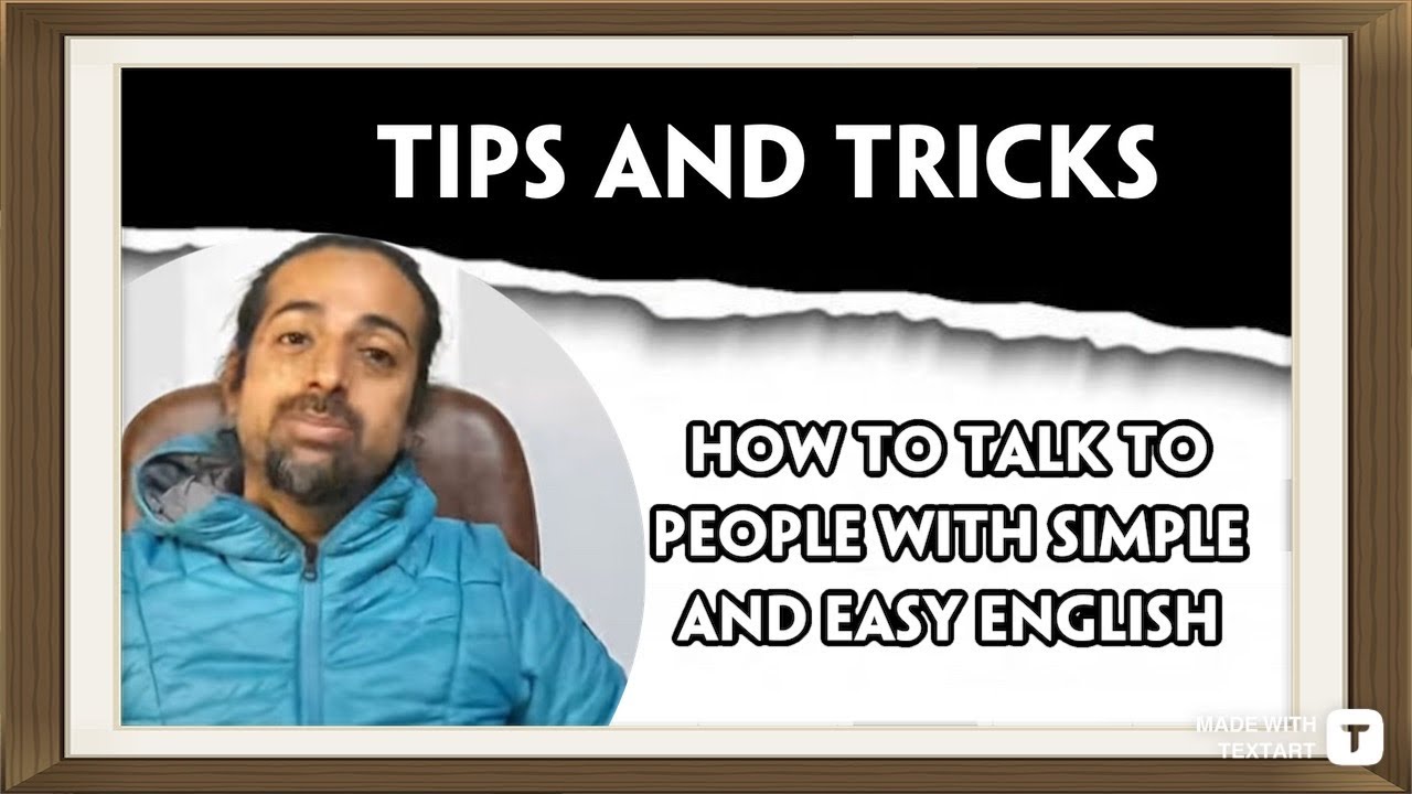 English Conversation Tips: How to Start Talking to Others | Rupam Sil ...