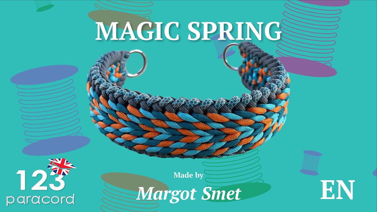Magic Spring | Paracord tutorial ENGLISH - YouTube
