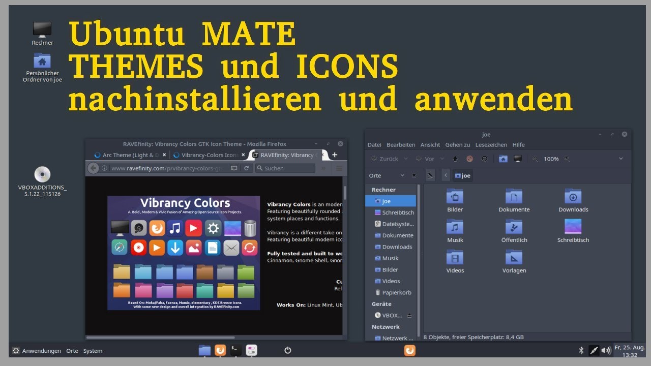 UBUNTU MATE : Themes und Icons nachinstallieren und anwenden | Linux ...
