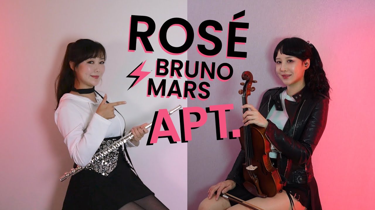 🏬APT. '아파트' ⚡ ROSÉ & Bruno Mars ⚡Acoustic Ver. 🎧 Violin & Flute - YouTube