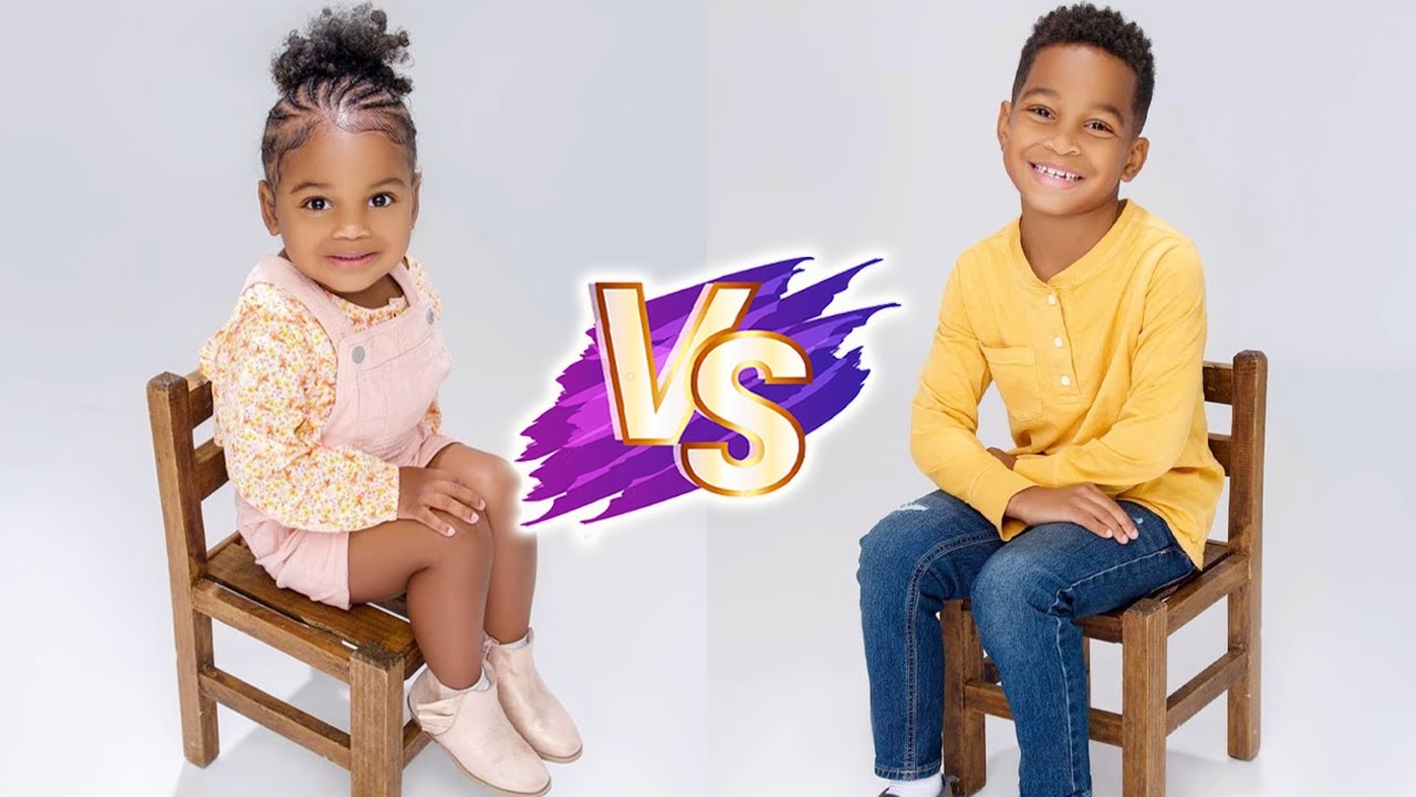 DJ Prince VS Nova Prince (The Prince Family) Natural Transformation 🌟 ...