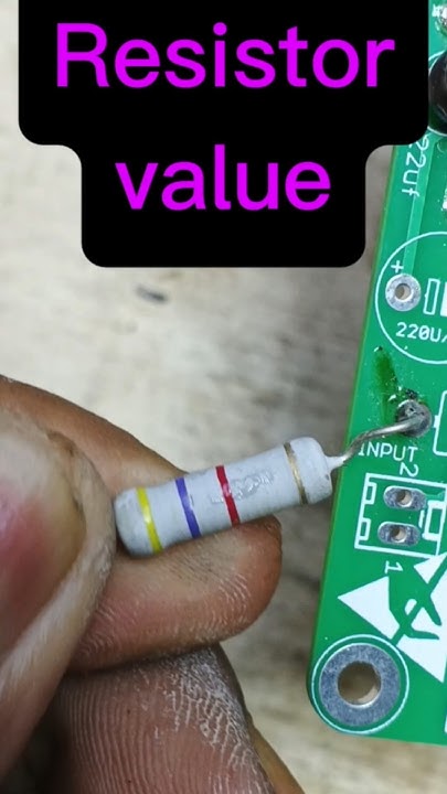 How to calculate resistor value #Resistor #tips #tutorial #electronics ...