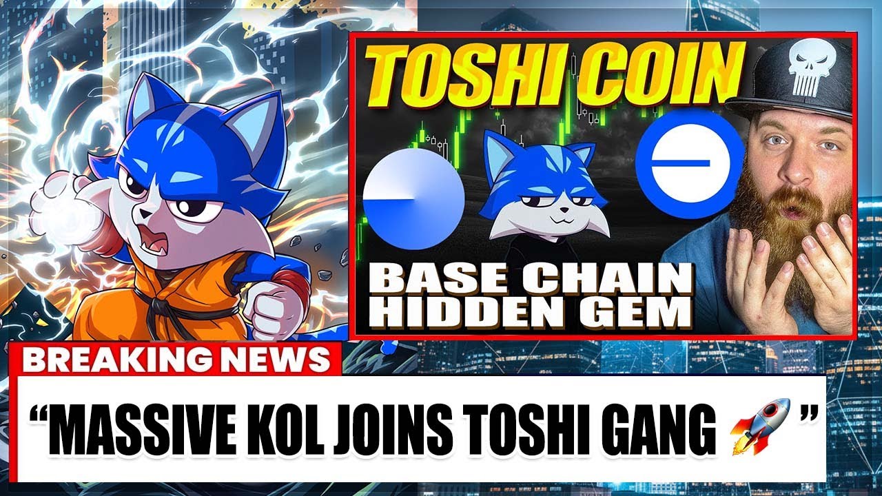 A Massive YouTuber Just Fell in LOVE With TOSHI 😳 | Base Chain Is About ...