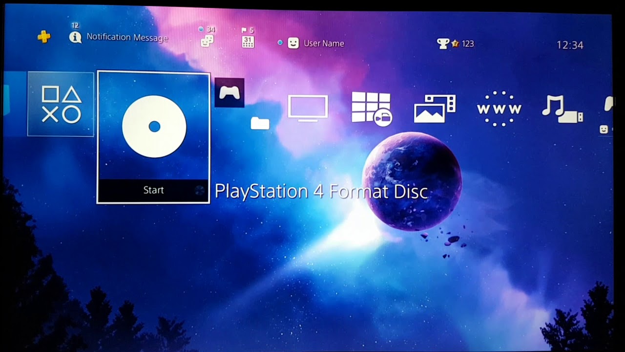 Under The Violet Moon Dynamic Theme Ps4 Design XPOSED - YouTube